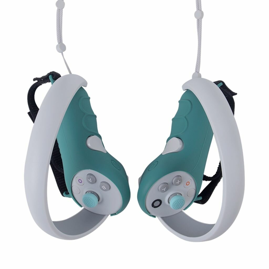 VR-аксессуар, Подходит для защитного чехла на ручку Pico 4 VR-зеленый