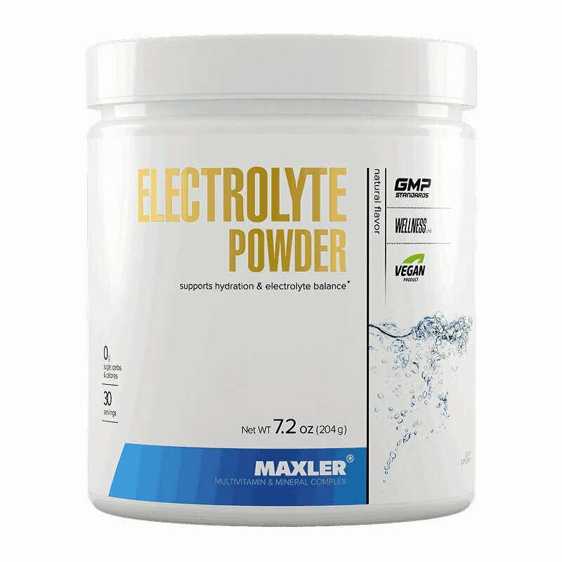 Макслер Электролиты Пор.204Г Натуральный Вкус