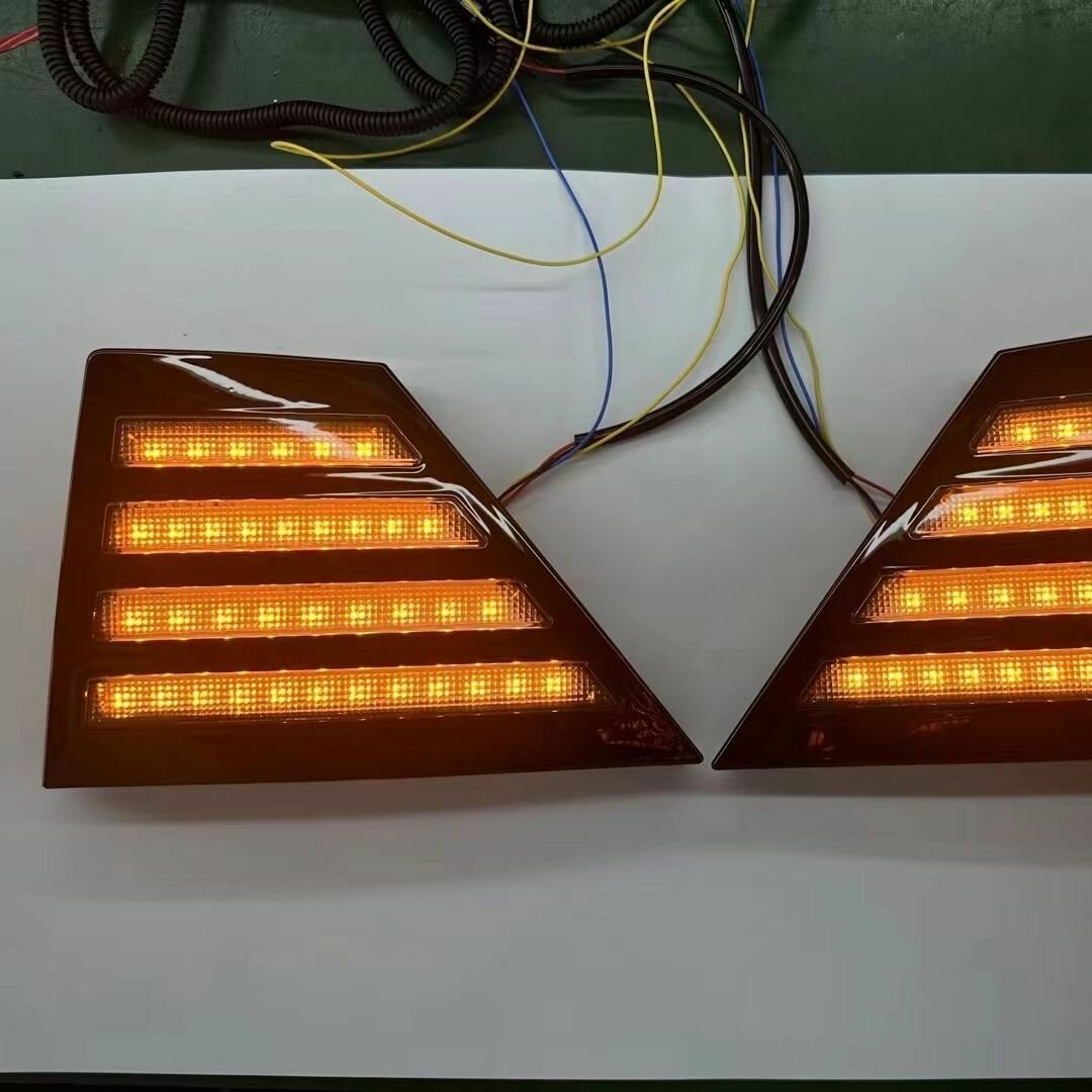 Модификация дневных ходовых огней Geely Xingyue L, LED передние противотуманные фары, поворотники, желтый свет, текущая вода, иностранный автомобиль Monjaro