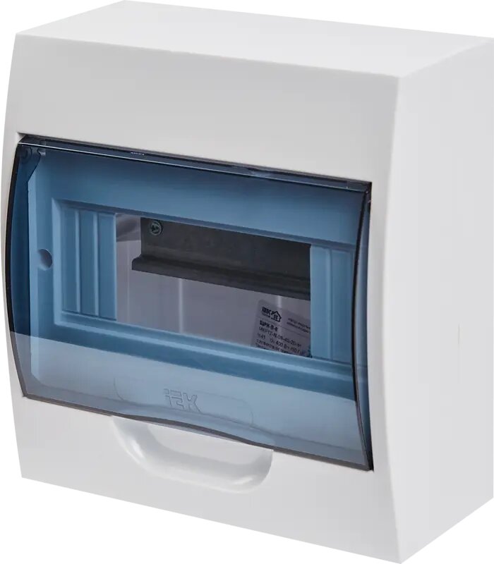 Щит распределительный навесной IEK Home ЩРН-П-8 8 модулей IP41 пластик