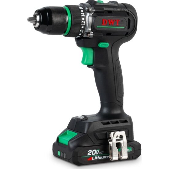 Бесщеточная Dwt аккумуляторная дрель-шуруповерт ABSP-20 DNF-2 BMC