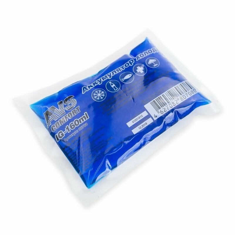 Аккумулятор холода AVS IG-160ml (мягкий), пластик, термогель, герметичный
