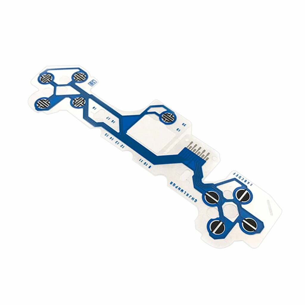 Для контроллера сине-зеленая проводящая пленка, кабель, кнопки, ленты, аксессуары для печатной платы