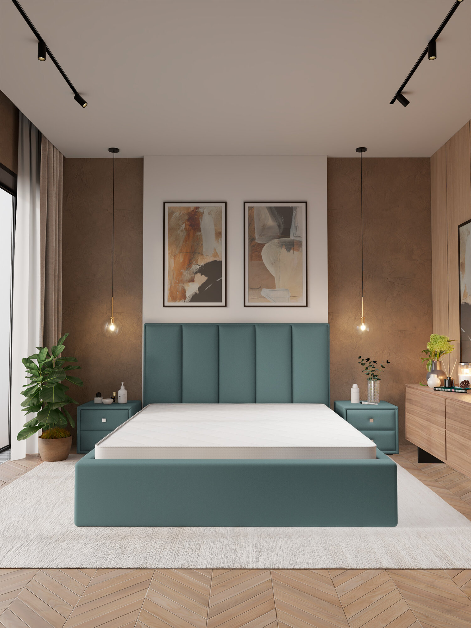 Кровать односпальная 120х200 с подъемным механизмом, Стелла с мягким изголовьем для дома и спальни, ортопедическое основание, ящик для белья