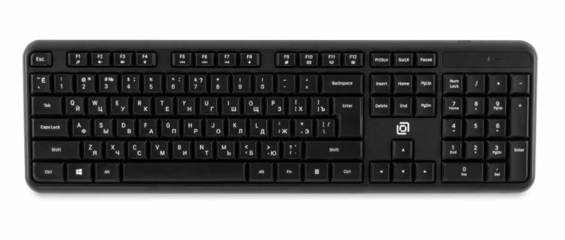 Клавиатура OKLICK K888W черный