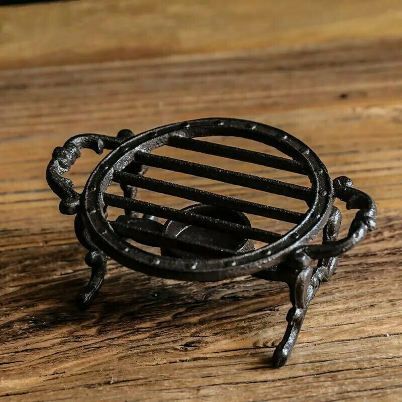 Подставка под горячее, из чугуна, антикоррозийная, винтажная, 18х13х7 см