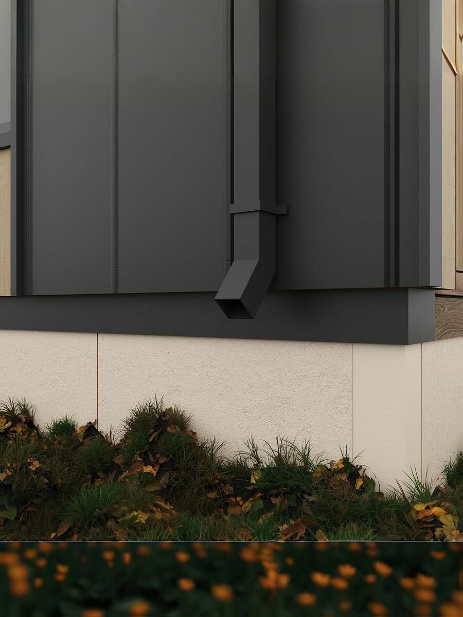 Откосы для окон наружные, Утепленные, Фасадные, комплект на окно - 160мм, Слоновая кость