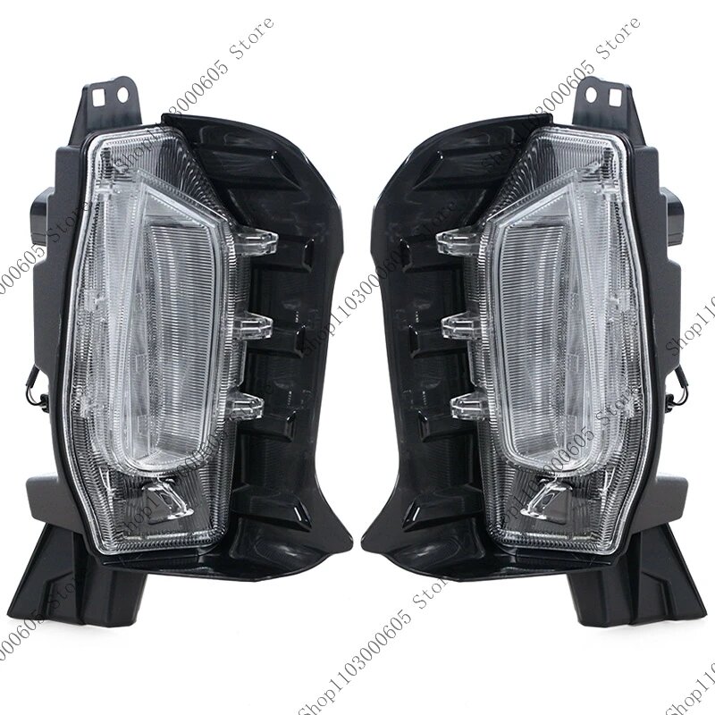 Для Toyota Prius 40 Alpha 2015-2021 автомобильные аксессуары передний бампер противотуманные фары в сборе дневные ходовые огни 81430-47070 Left and Right