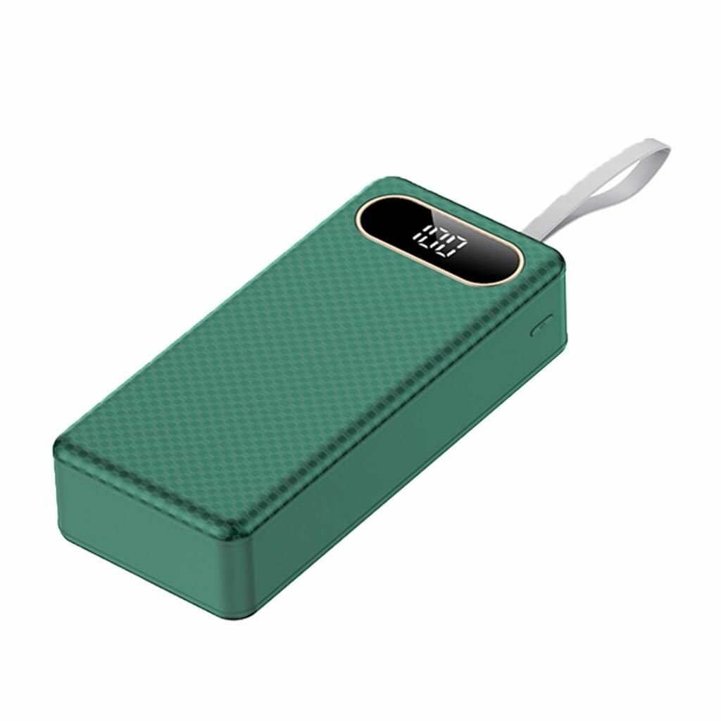 Чехол-аккумулятор, DIY 21 ячЕйка 18650 Адаптер для зарядки аккумулятора Чехол Съемный Корпус powerbank С портом USB C/USB Встроенный Светильник, Не Требующий сварки