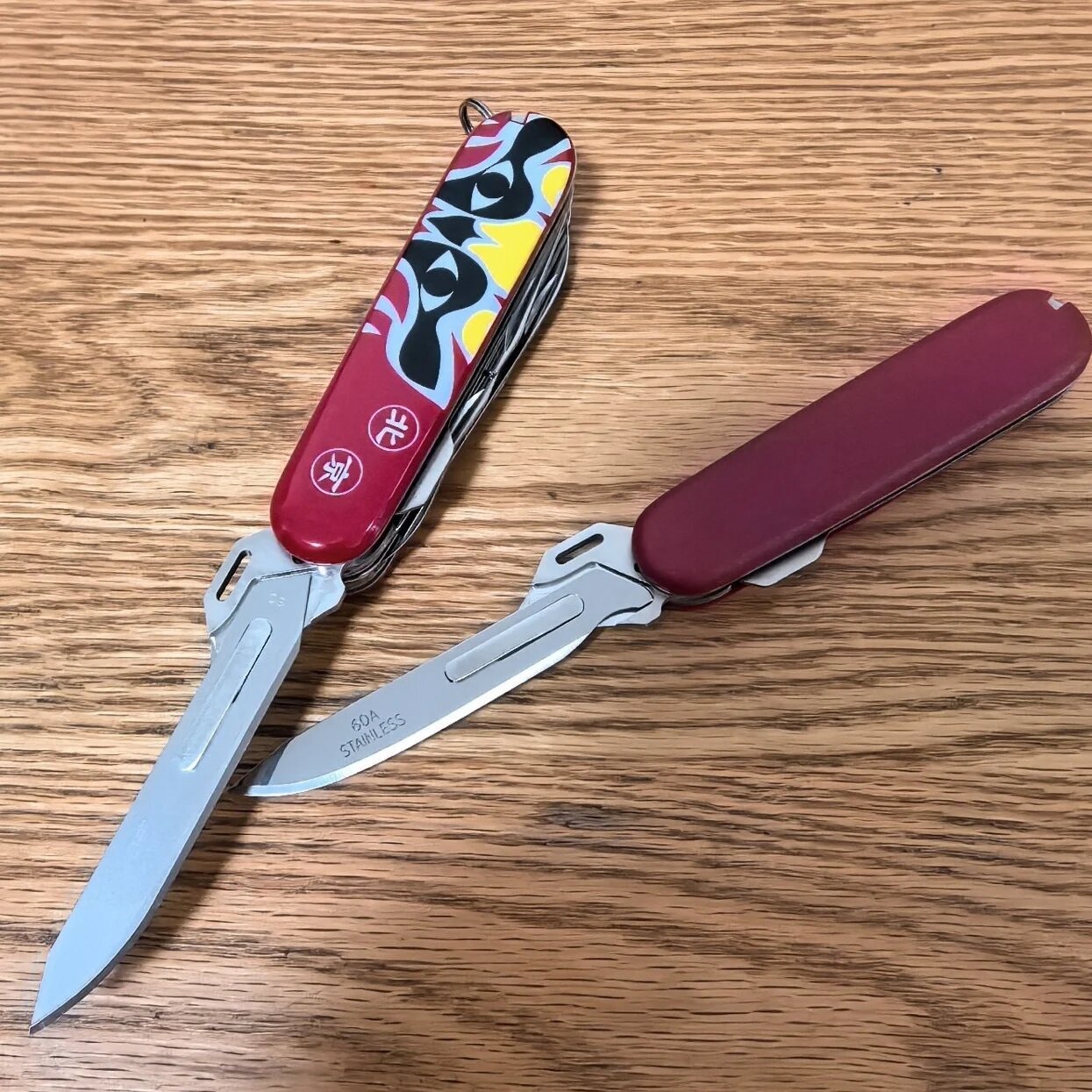 Запчасть для хирургической ручки Victorinox SAK из титана и нержавеющей стали