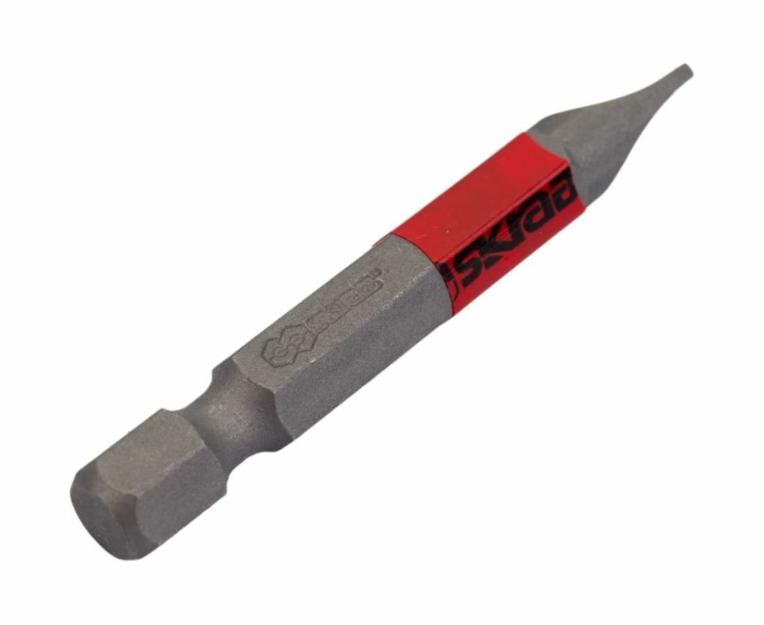 Биты SKRAB SL 4,5 x 50мм, 10 шт, красные, для ударного режима