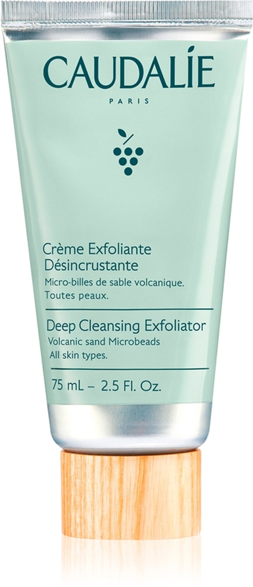 Caudalie Глубоко очищающий скраб для лица Cleaners & Toners, 75 мл