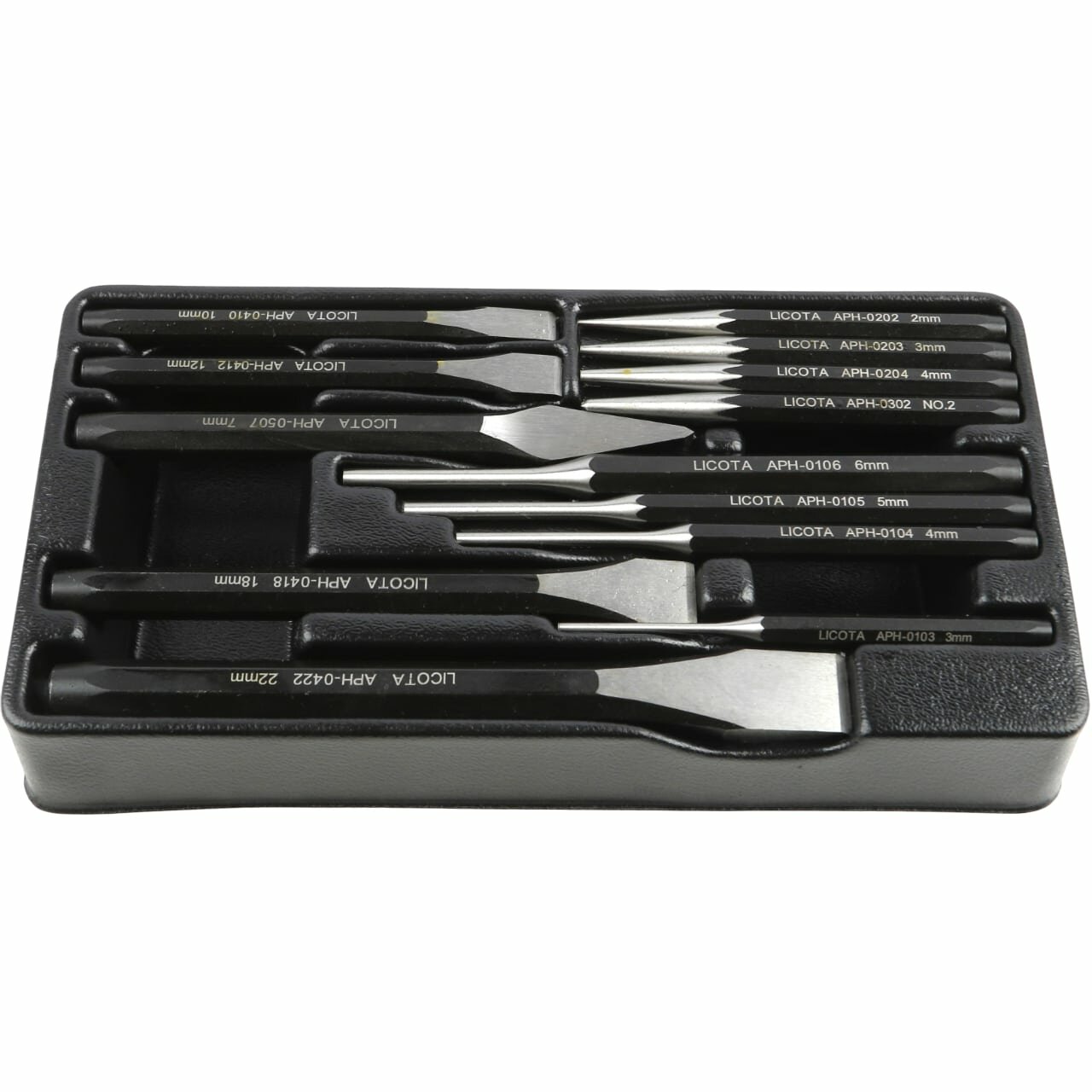 Licota ACK-274006 Набор ударно-режущего инструмента в ложементе, 13 пр.