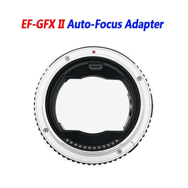 JYYXF EF-GFX II AF кольцо-адаптер объектива полнокадровый автофокус для объектива Canon EOS EF EF-S к креплению Fuji GFX GFX100S кольцо камеры