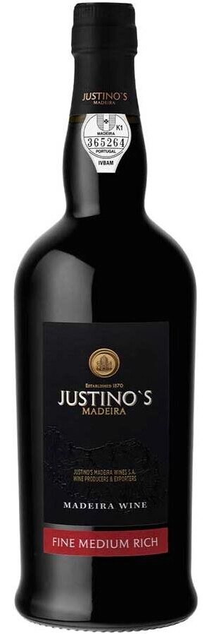 Вино Justino's Madeira Wines, Fine Medium Rich, Madeira DOP