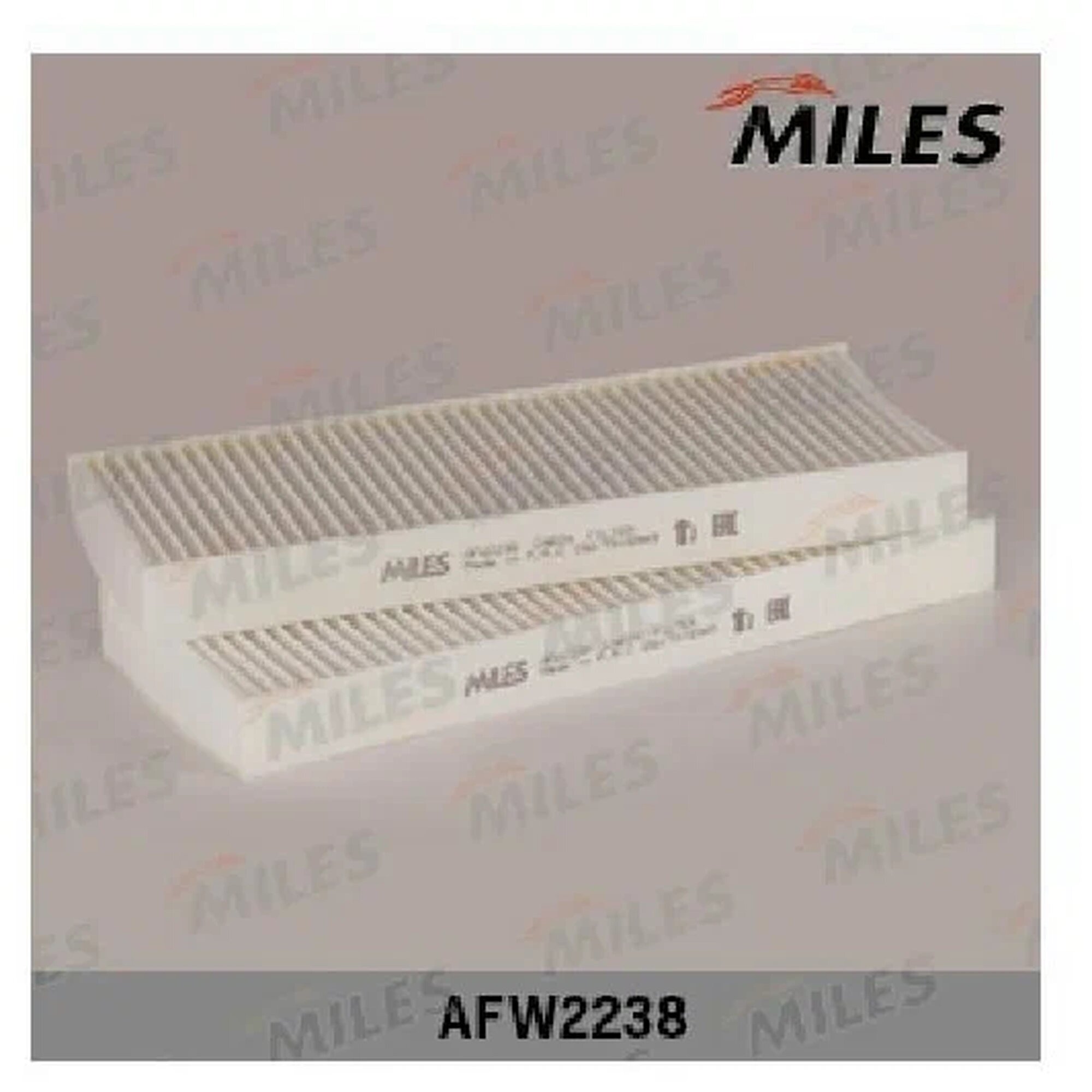 Фильтр салона NISSAN NAVARA/PATHFINDER (упак.2шт.), MILES AFW2238