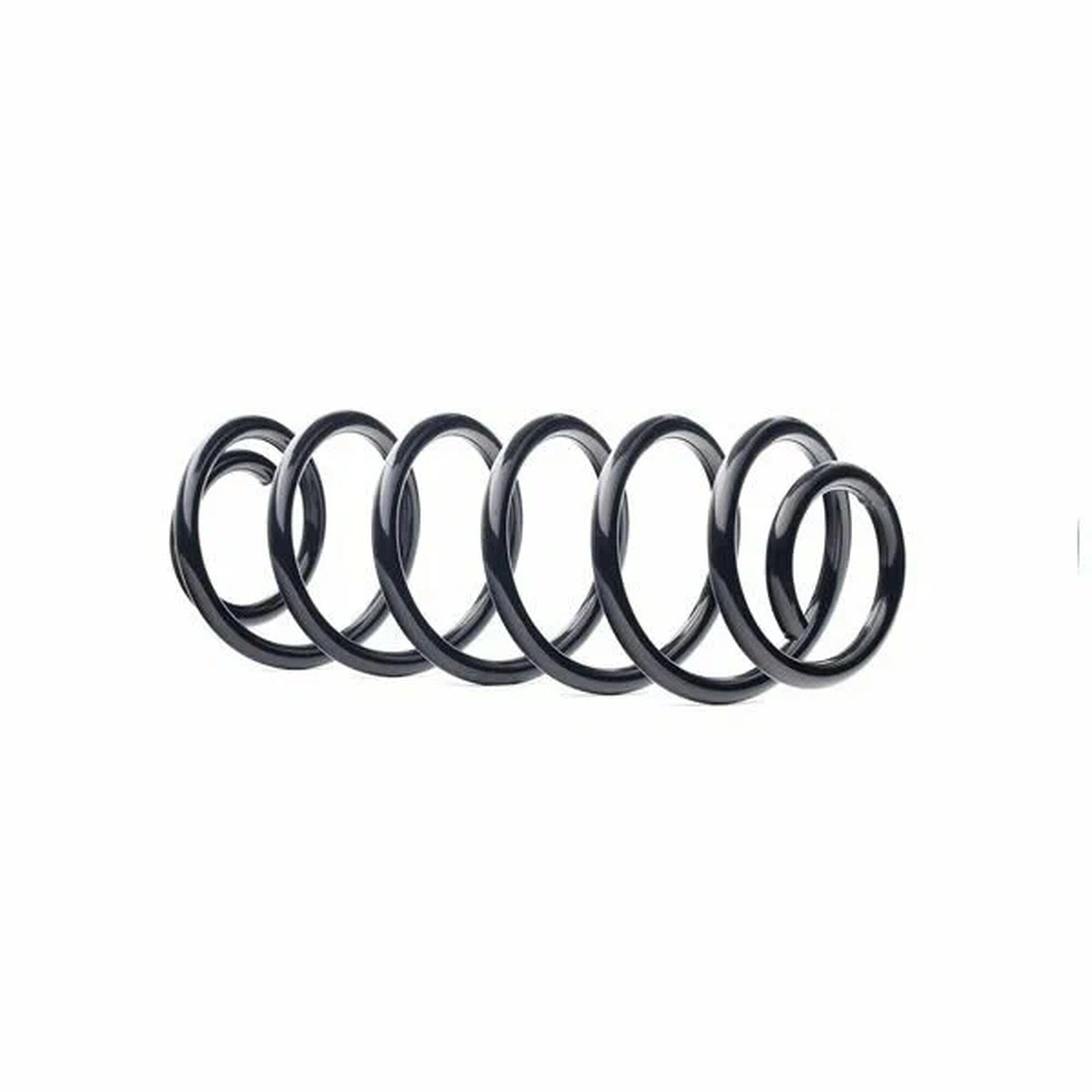 Пружина подвески KORTEX KSS027, для Ford Fusion, задняя, черная, сталь