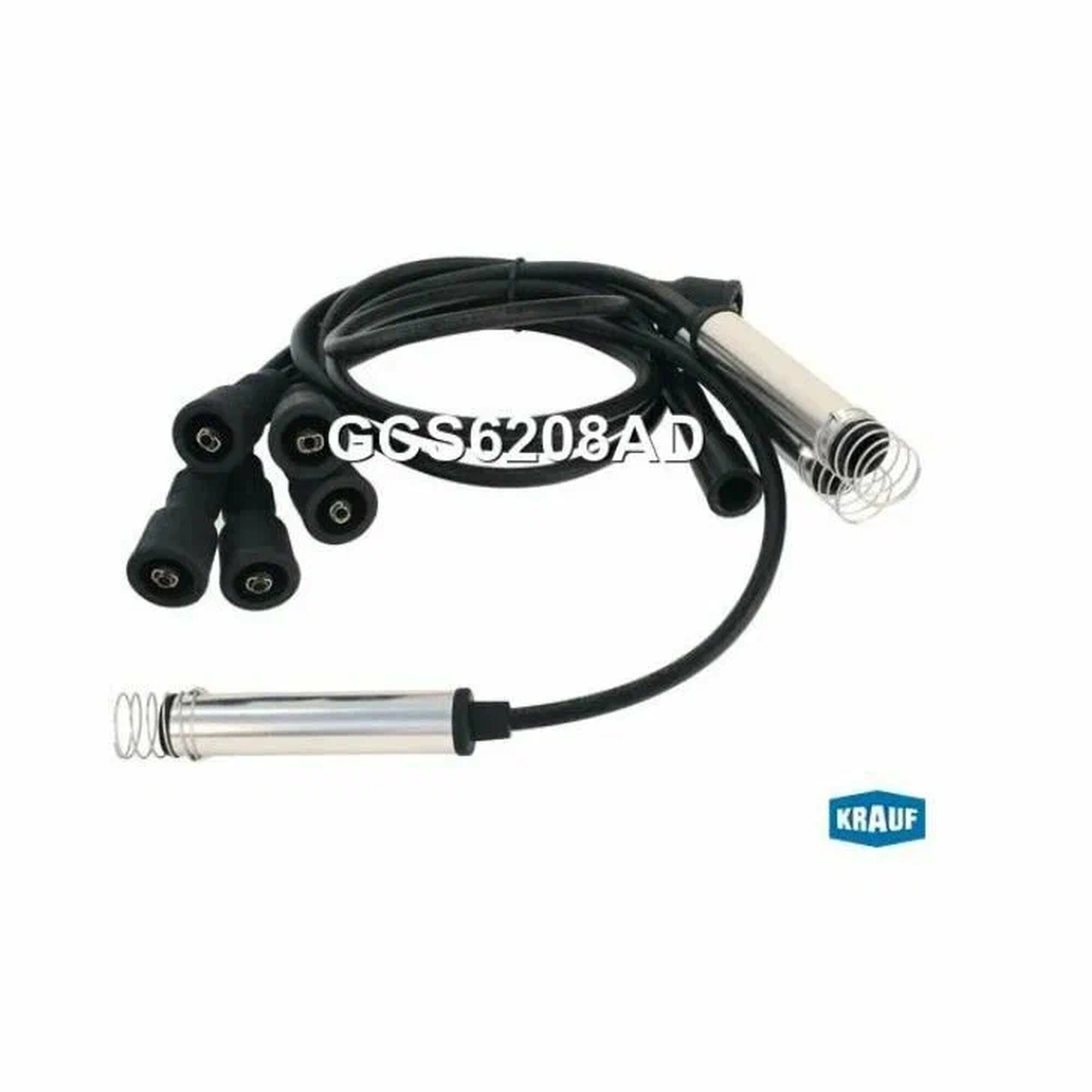Высоковольтные провода KRAUF GCS6208AD, для OPEL/VAUXHALL, 5 шт