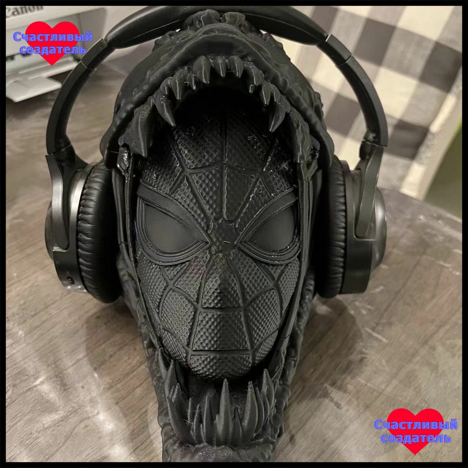 Забавная подставка для наушников с 3D-печатью,29.6*15*21.2cm