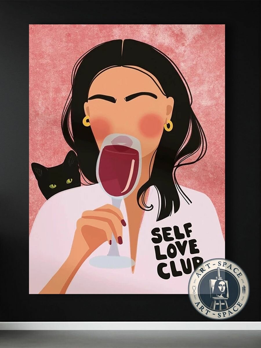 Картина интерьерная - "Девушки, эпатаж и провокация / Поп арт" , 40х60 см.