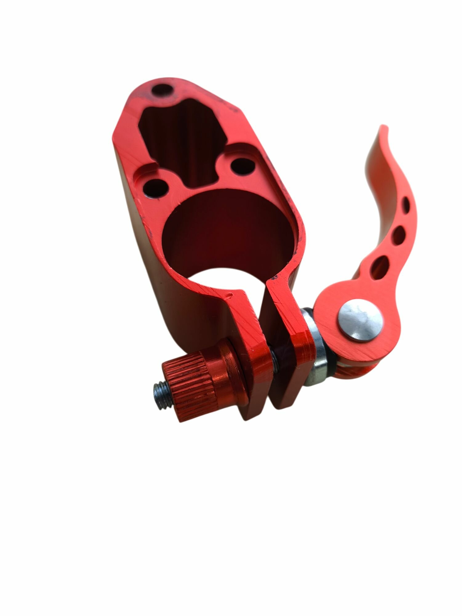 Хомут регулировки высоты руля электросамоката Kugoo M4 Pro Max (без пластиковой втулки)