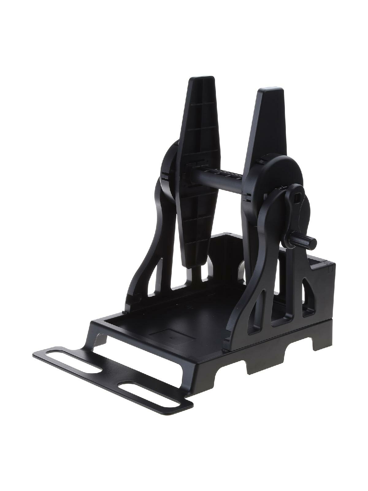 Label Rewinder Hand Crank Printer External Barcode Paper Holder Manual Winder Large Roll Label Holder Stent Universal