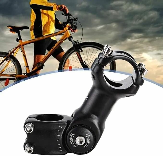 Вынос руля велосипедный, регулируемый 31,8, 100мм.