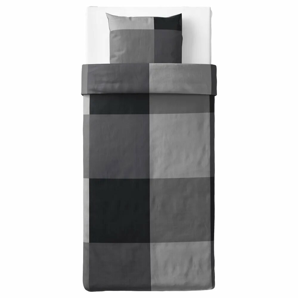 IKEA Комплект постельного белья, Односпальный, наволочки 50x60