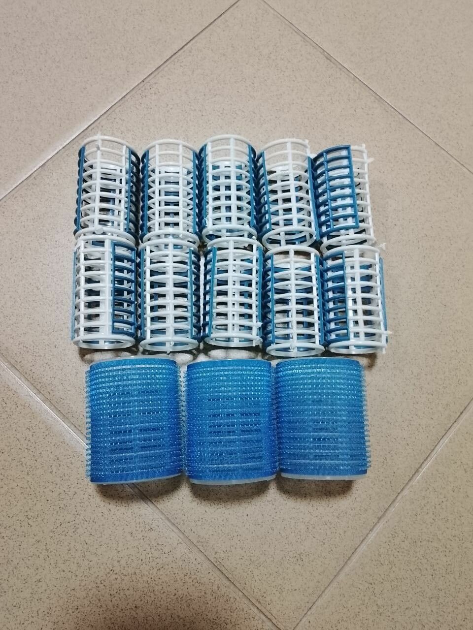 Бигуди липучка и бигуди с зажимом набор