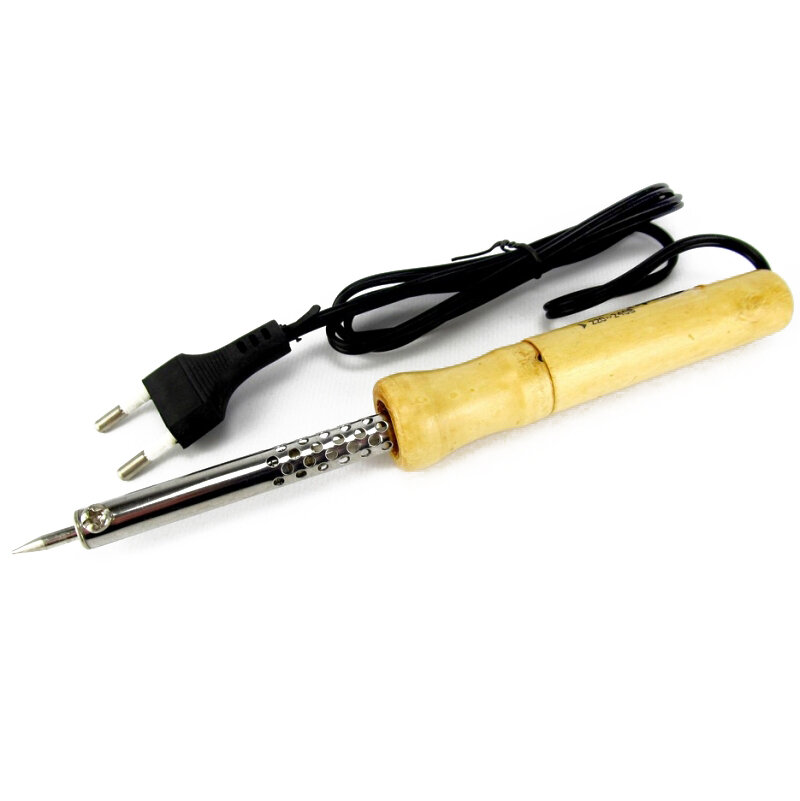 Паяльник с ручкой из дерева, 60 Вт, 220 В Sparta