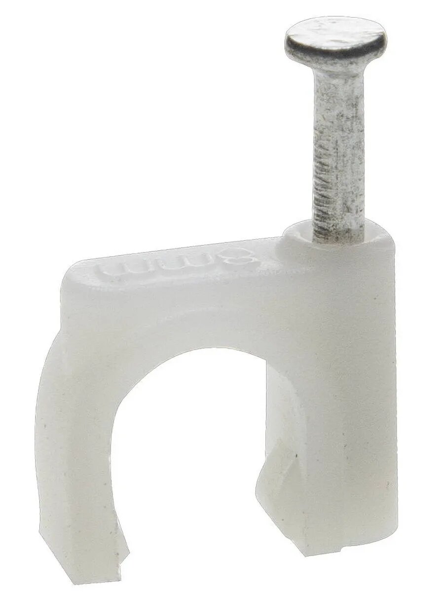 СД-К, 7 мм, 50 шт, круглая скоба-держатель с оцинкованным г