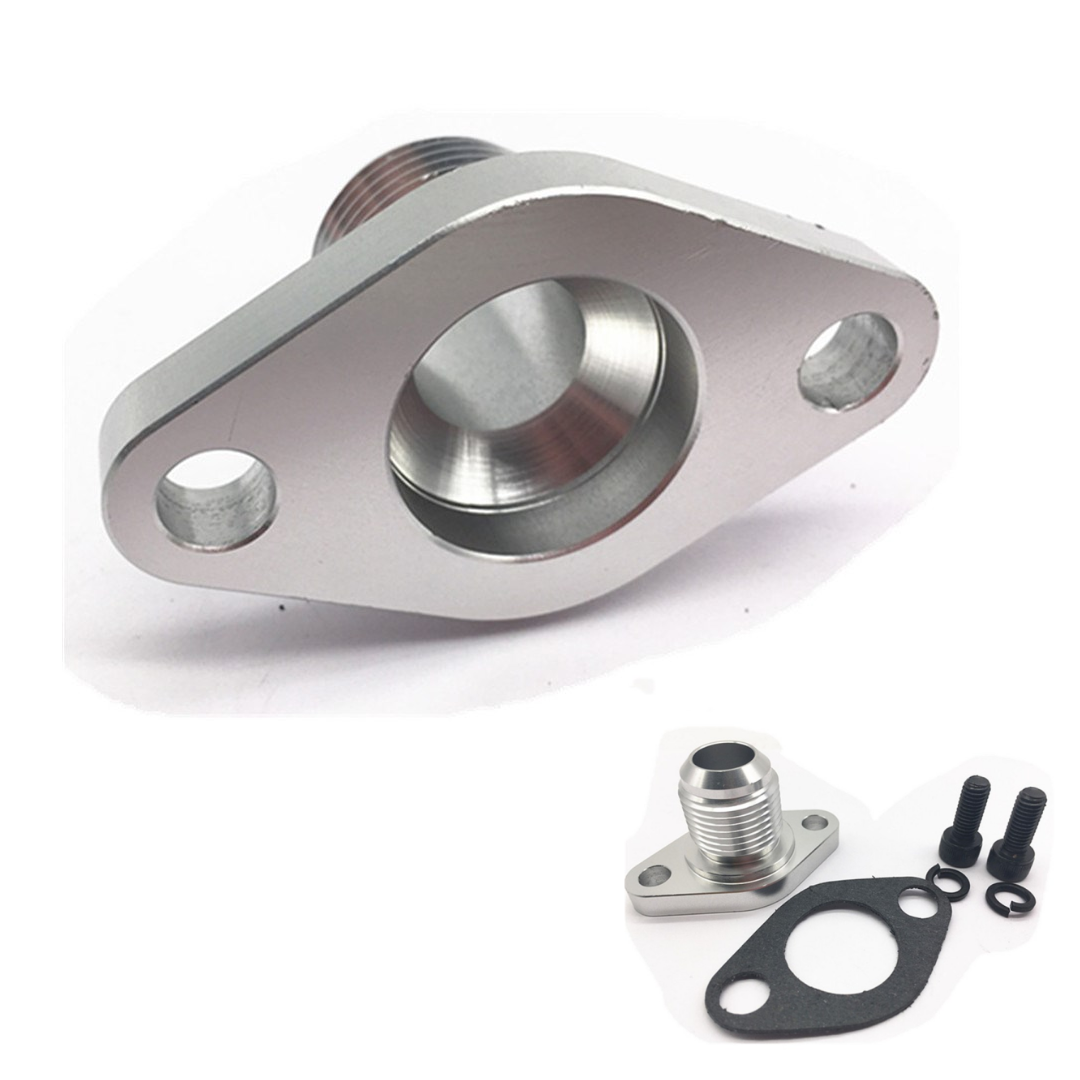 Фланец адаптера слива масла для турбокомпрессора Garrett T3 T3/T4 T04 T72 T76 T04B T04E -12An 51 мм