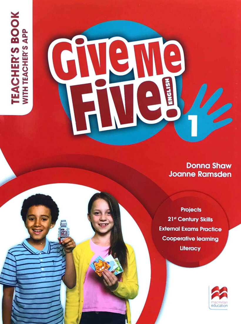 Give Me Five! 1 Teacher's Book with Teacher's App