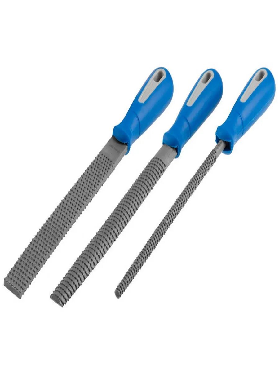 200 мм, 3 предм, набор рашпилей, Профессионал