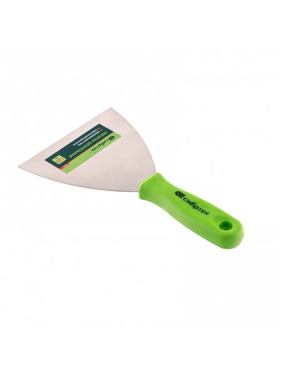 Шпательная лопатка из нержавеющей стали, 12, СИБРТЕХ, 85549