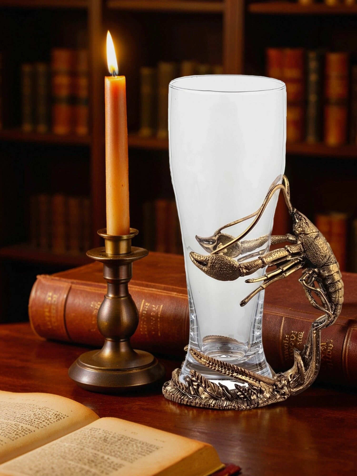 Пивной бокал Рак, 470 мл