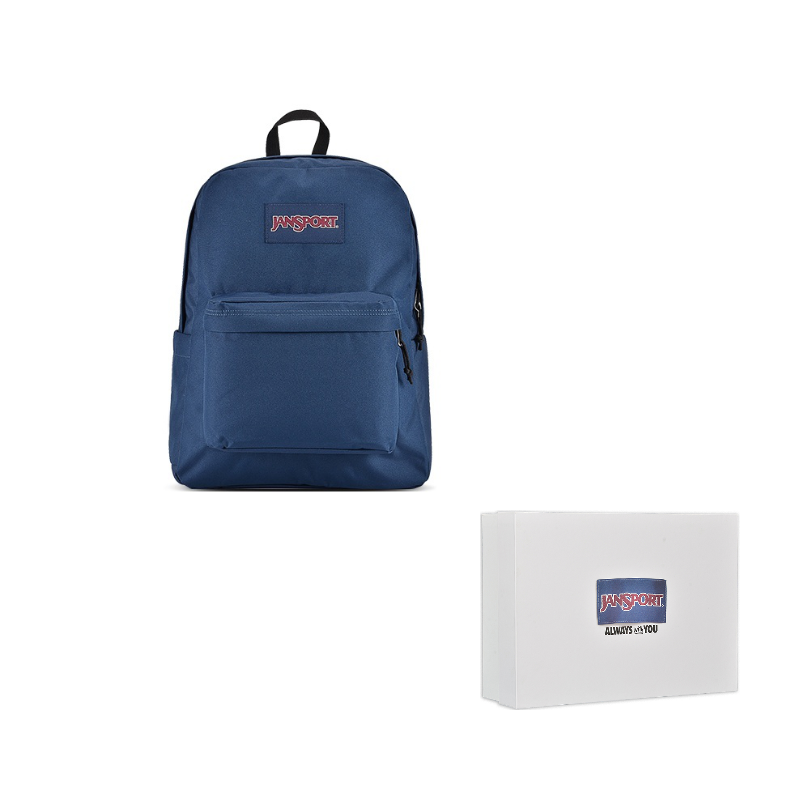 Рюкзак унисекс JanSport JS0A4QUT008 черный/серый/морской синий