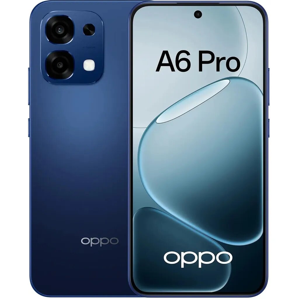 6.57" Смартфон OPPO A6 Pro 8/256Gb, NFC, AMOLED, 120Гц, 7000мAч, синий