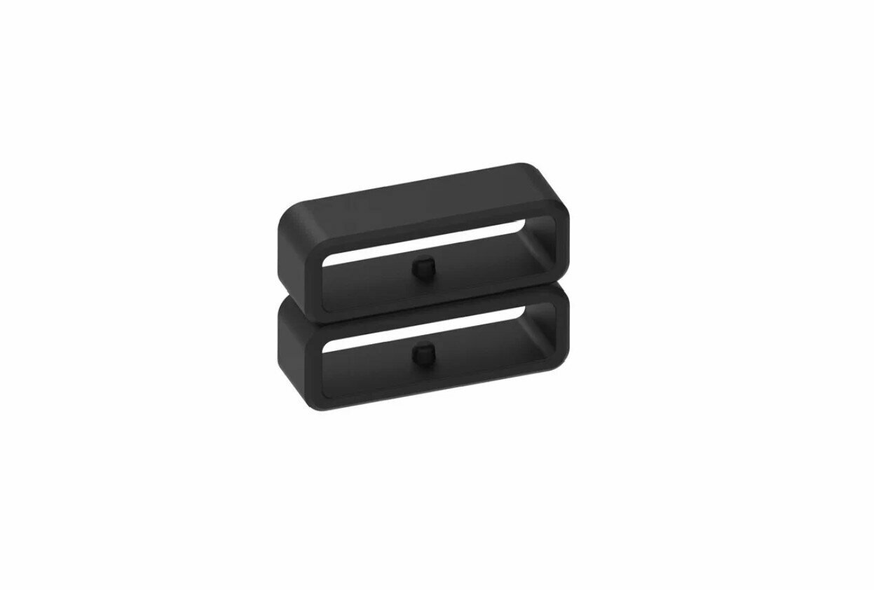 Cиликоновая пряжка-кольцоMyPads для ремешка Garmin forerunner 220/ 230/ 235/620(куда заправляется-застегивается ремешок)