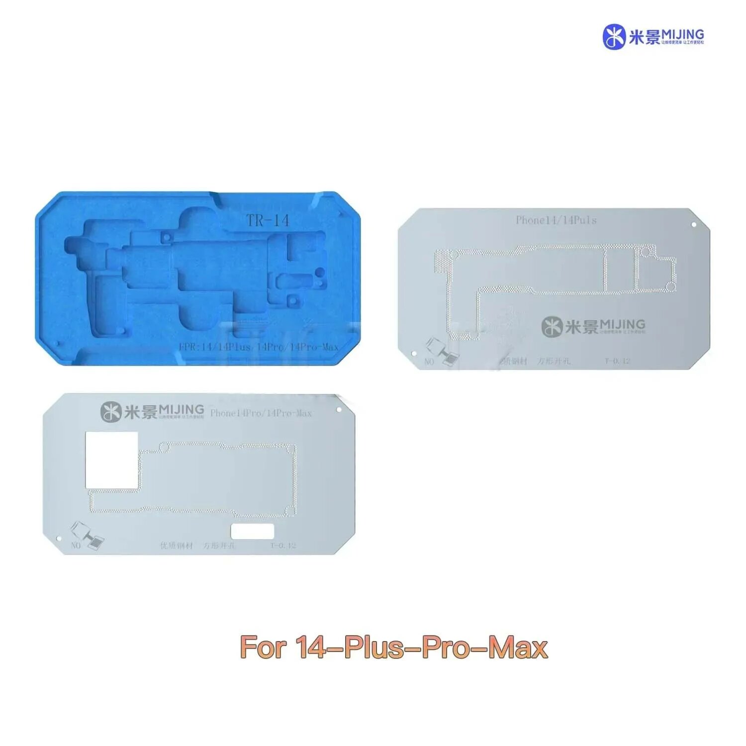MiJing Z20 Pro Трафаретная платформа для iPhone X-15 For 14 series