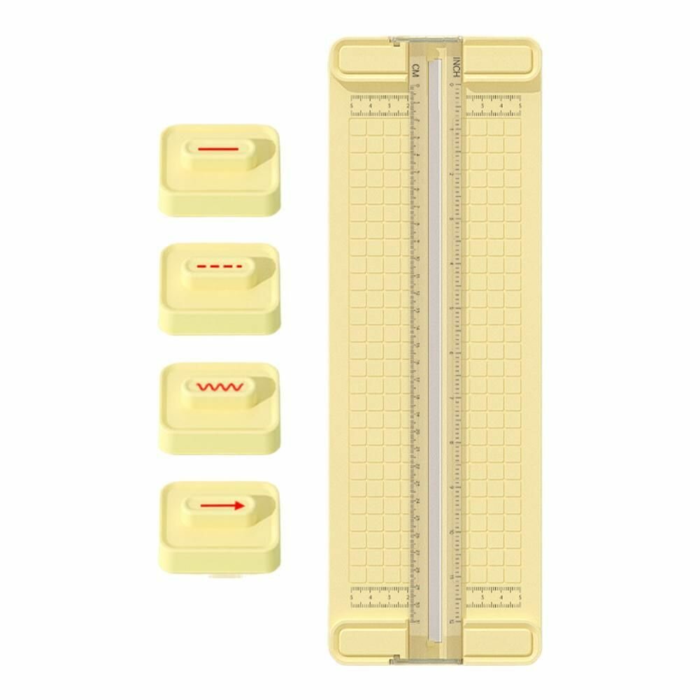 Новый студенческий резак для бумаги 4-в-1 Портативный резак для резки бумаги