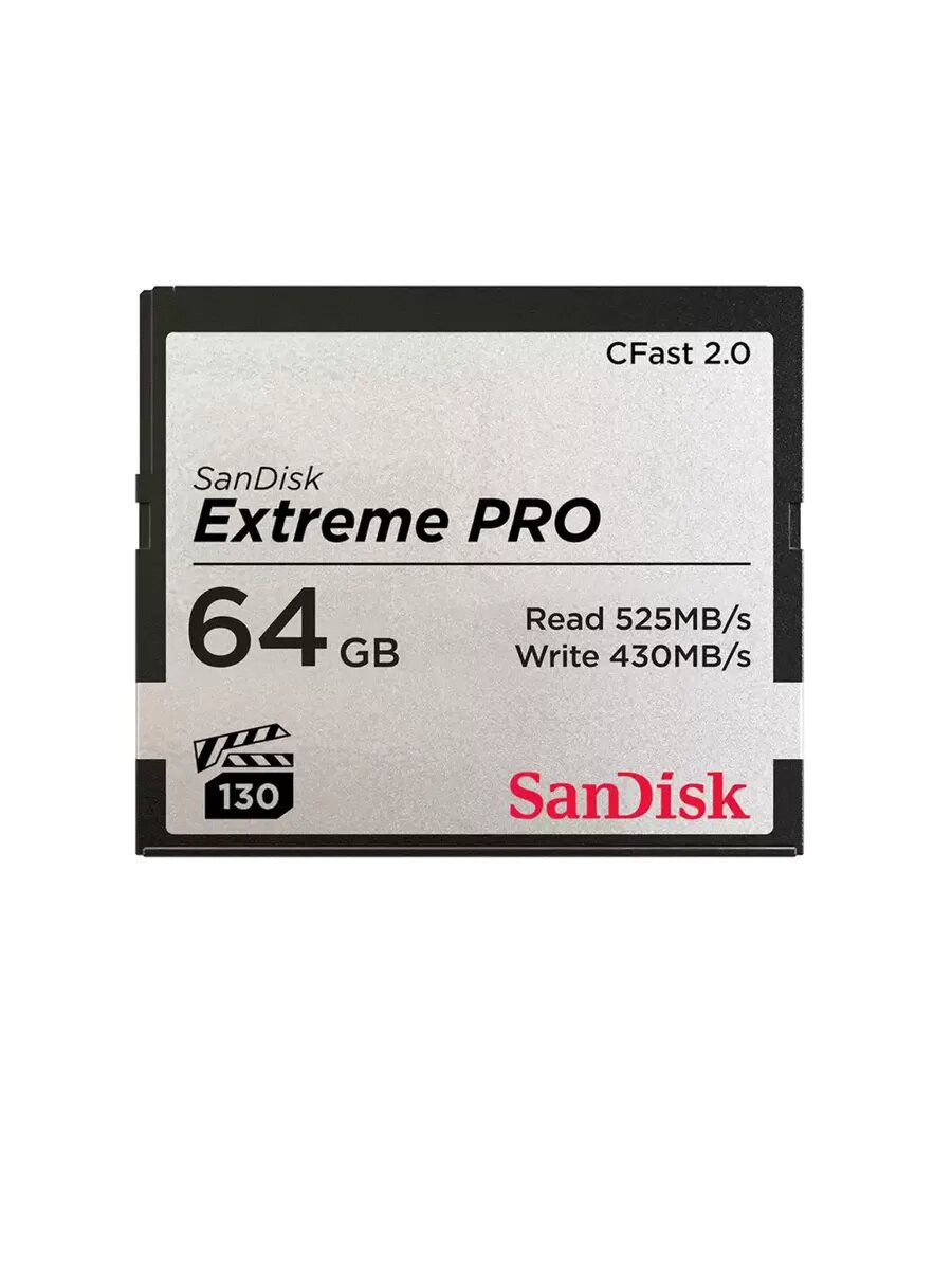 Карта памяти SanDisk Extreme Pro CFast 2.0 64 ГБ SDCFSP-064G-G46D