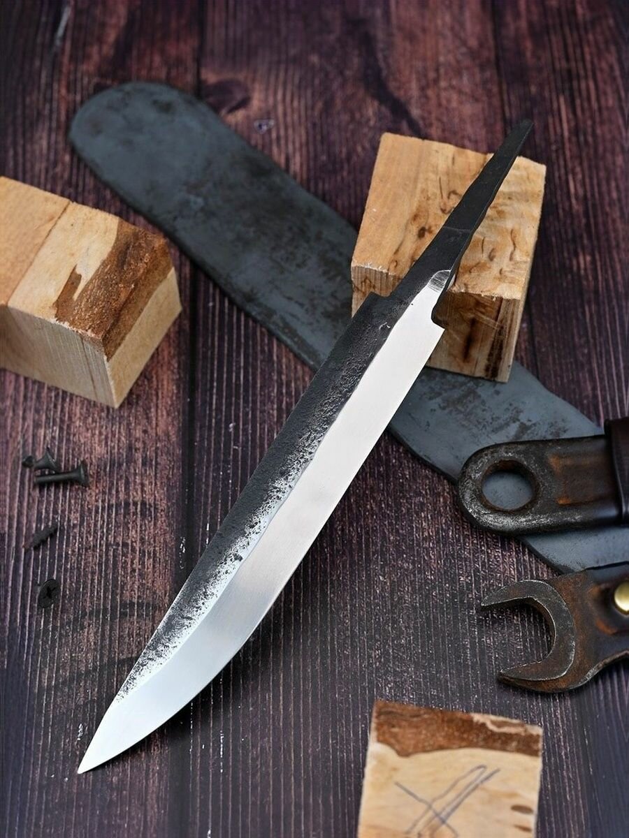 Якутский клинок кованый Х12МФ 150мм