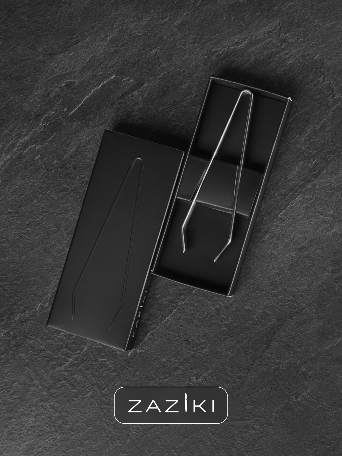 Кухонный кулинарный пинцет для рыбы и костей, птицы, украшения десертов и блюд ZAZIKI Esthete