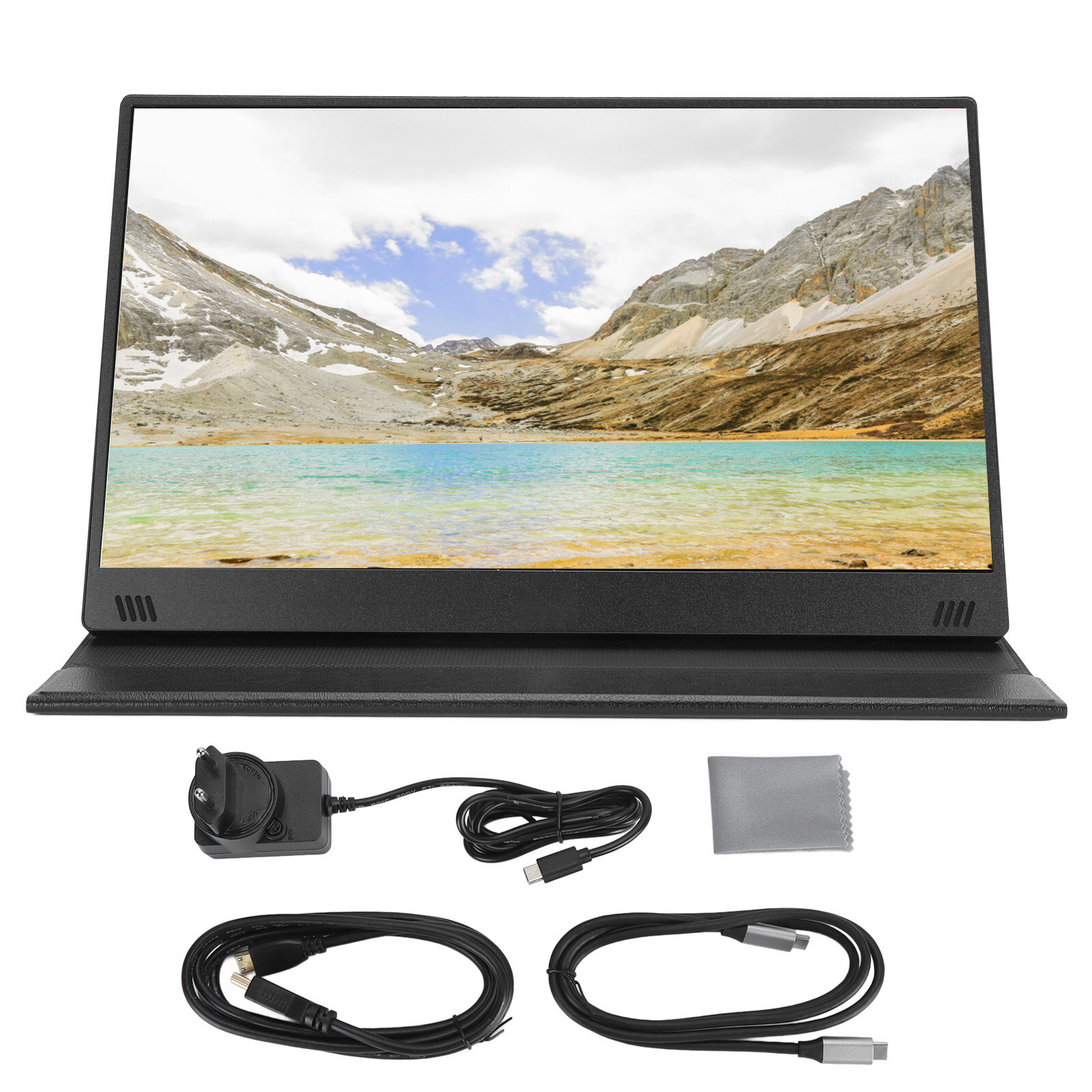 14 дюймовый портативный монитор FHD 1080P для ноутбука EU Plug