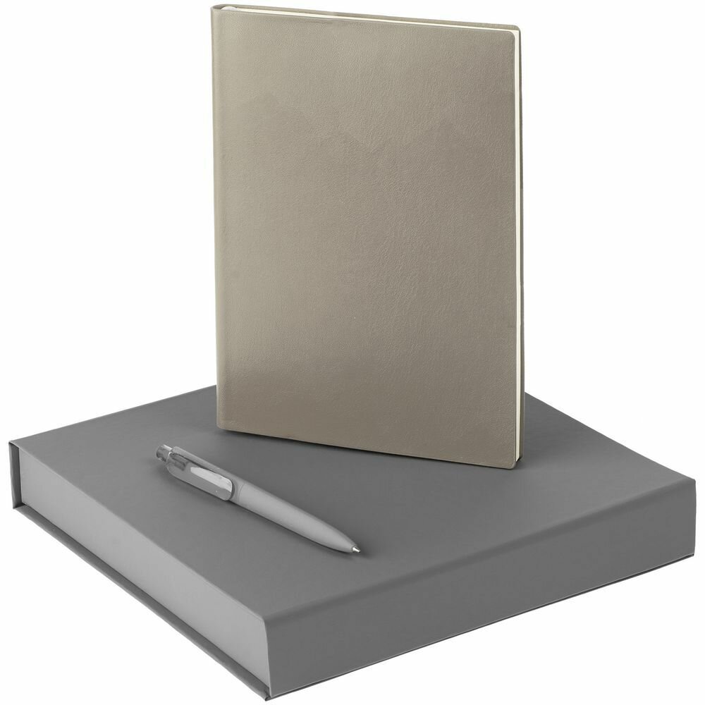 Подарочный набор Chillout, серый, 23,5х24х3,5 см