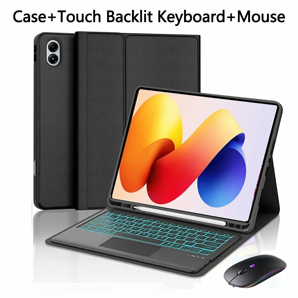 Чехол для планшета Xiaomi Redmi Pad 2 Pro 12.1 дюймов, британская клавиатура