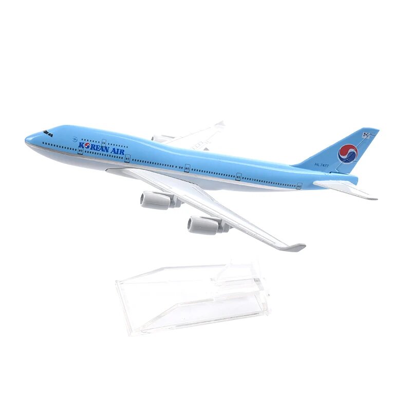 Металлический самолет Boeing 747 Korean Air 1/400, цвет 100