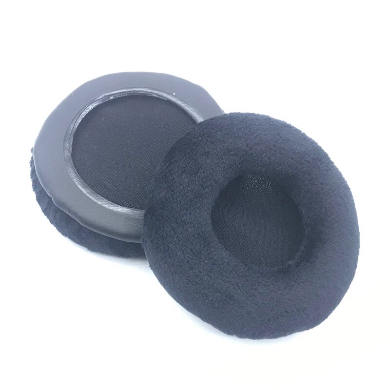Совместимые с JBL Tune600BTNC T450 T500 T510BT T520BT черные флисовые накладки на уши, пара, без застежки