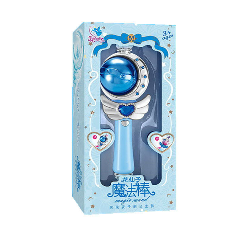 2026 Новейшая волшебная палочка с эффектом звука цветочной феи, принцесса, светодиодная волшебная палочка, розовая игрушка для девочек, подарок, образовательный ночник